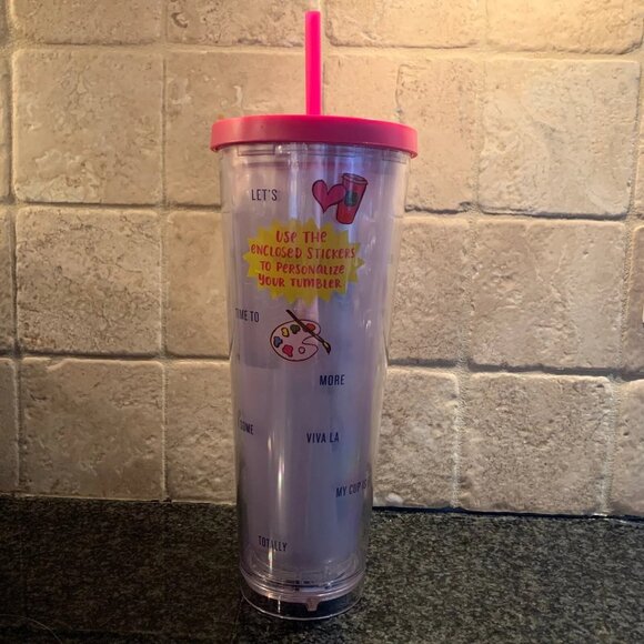 Starbucks | Dining | New Starbucks Venti Custom Stickers Tumbler | Poshmark